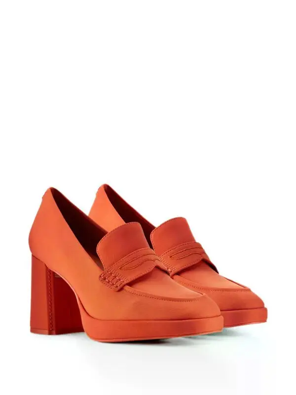 Clarks X Martine Rose Loafer 2 Heeled Pumps - Orange