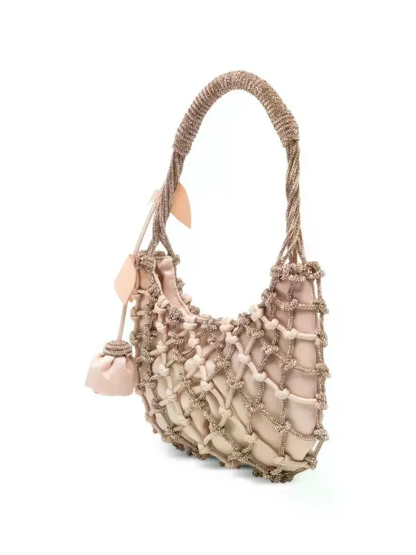 Rosantica Rhinestone-embellished Caged-effect Mini Bag
