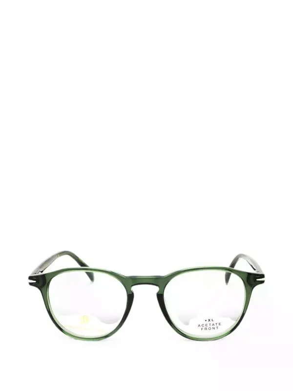DB EYEWEAR BY DAVID BECKHAM Round-frame Glasses - Green