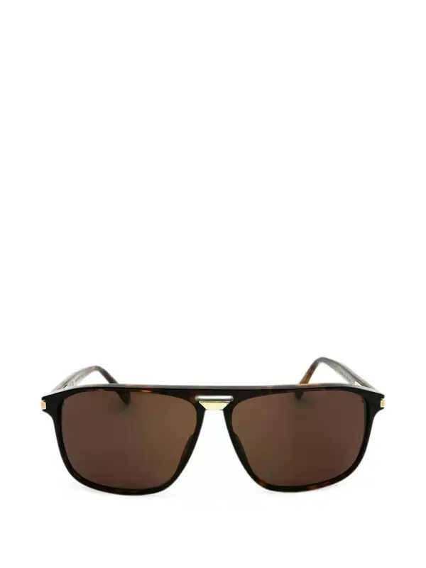 Chopard Pilot-frame Sunglasses - Brown