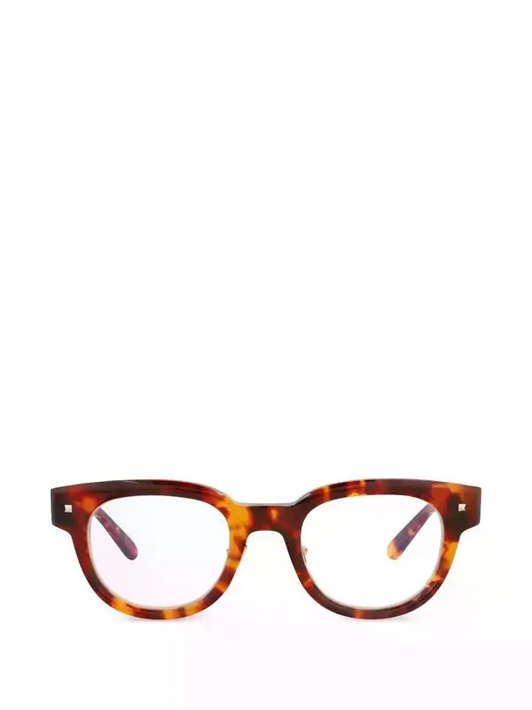 Valentino Garavani Round-frame Glasses - Brown