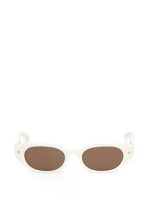 ALLSAINTS Oval-frame Sunglasses - Neutrals