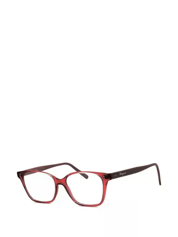 FERRAGAMO Square-frame Glasses - Pink