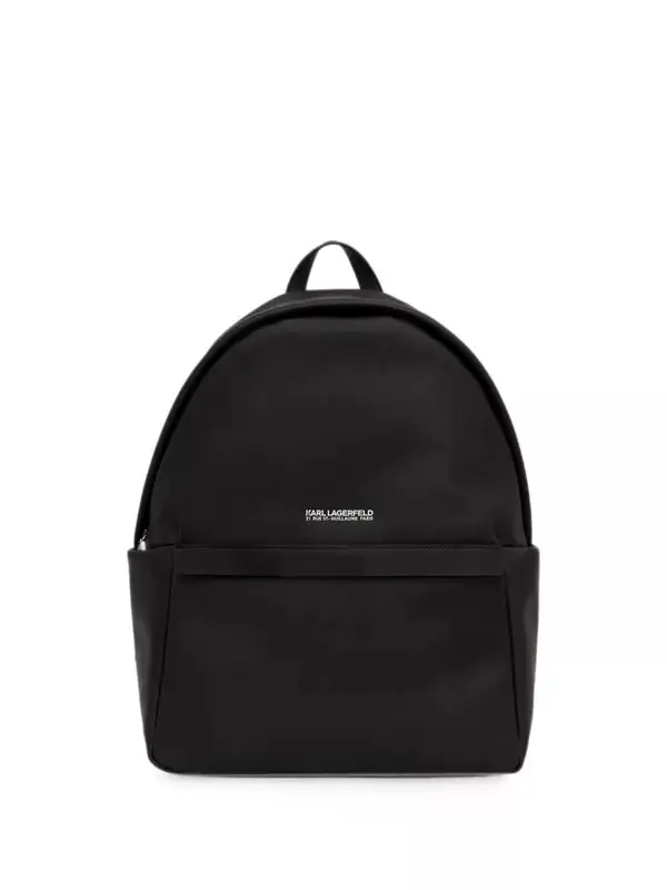 Karl Lagerfeld Logo-print Backpack - Black