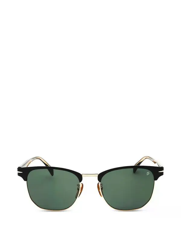 DB EYEWEAR BY DAVID BECKHAM Browline-frame Sunglasses - Black