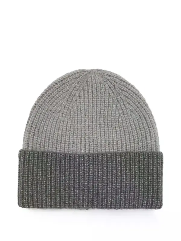 PENNYBLACK Balenio Ribbed-knit Beanie Hat - Grey