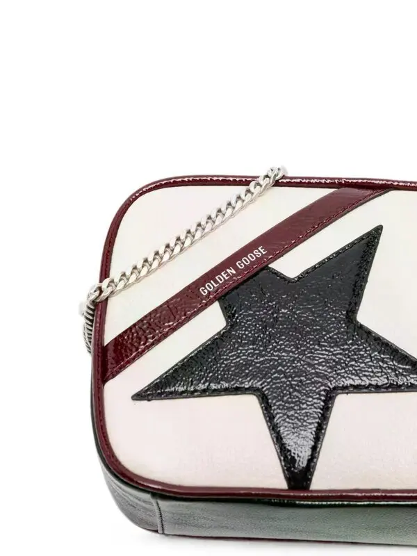 GOLDEN GOOSE Mini Star Crossbody Bag - White