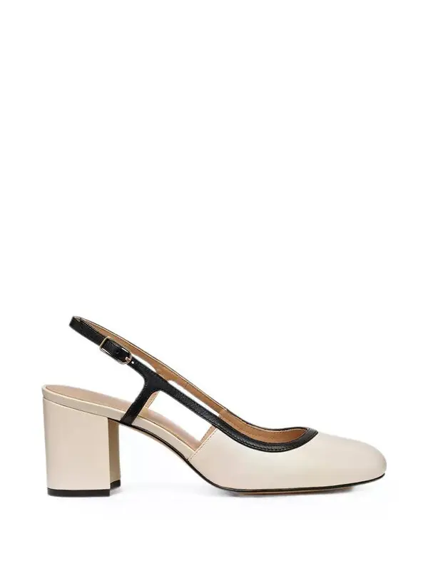 Geox Virnilisa Slingback-strap Heeled Pumps - Neutrals