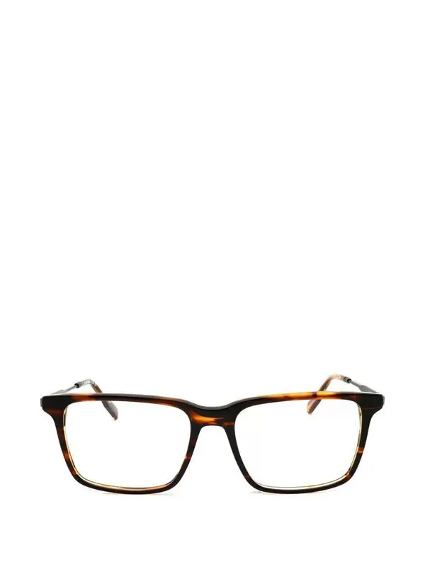 Lacoste Rectangle-frame Glasses - Brown