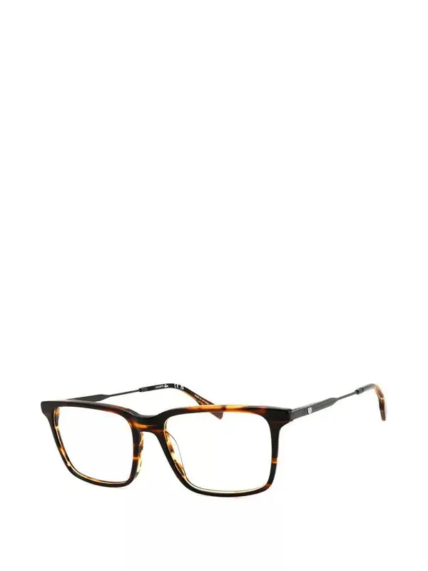 Lacoste Rectangle-frame Glasses - Brown