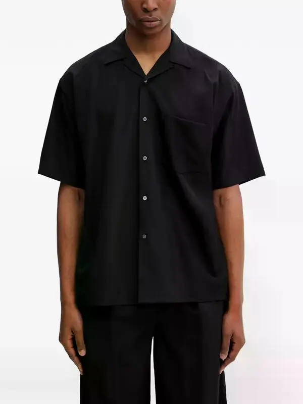 BEAMS Short-sleeved Shirt - Black