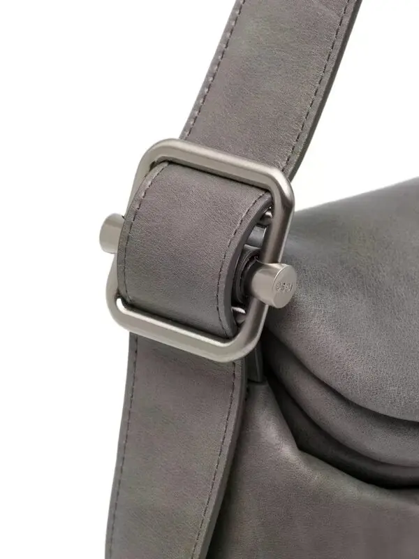 OSOI Folder Brot Leather Tote Bag - Grey