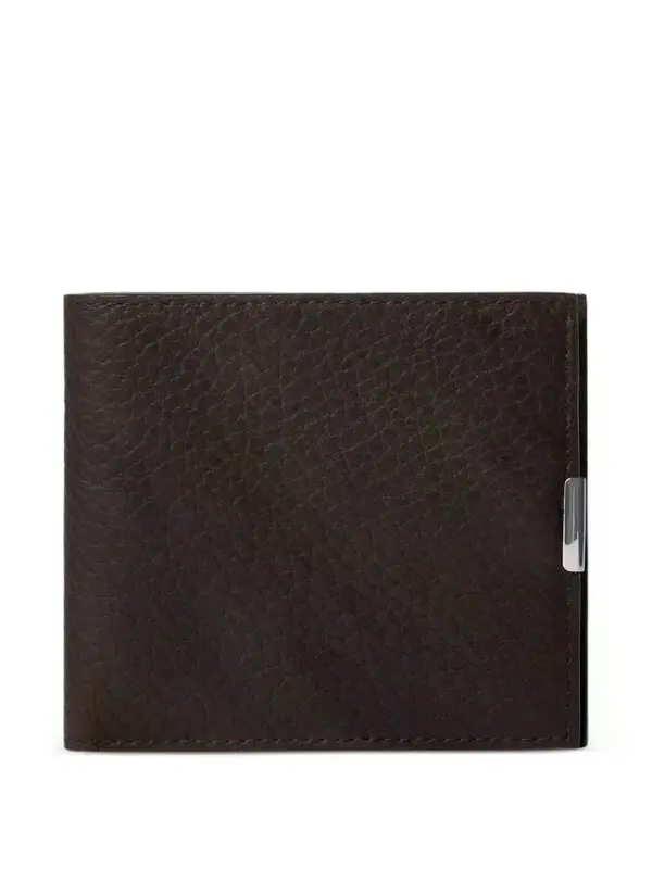 LEMAIRE Soft Tab Bifold Wallet In Leather - Brown