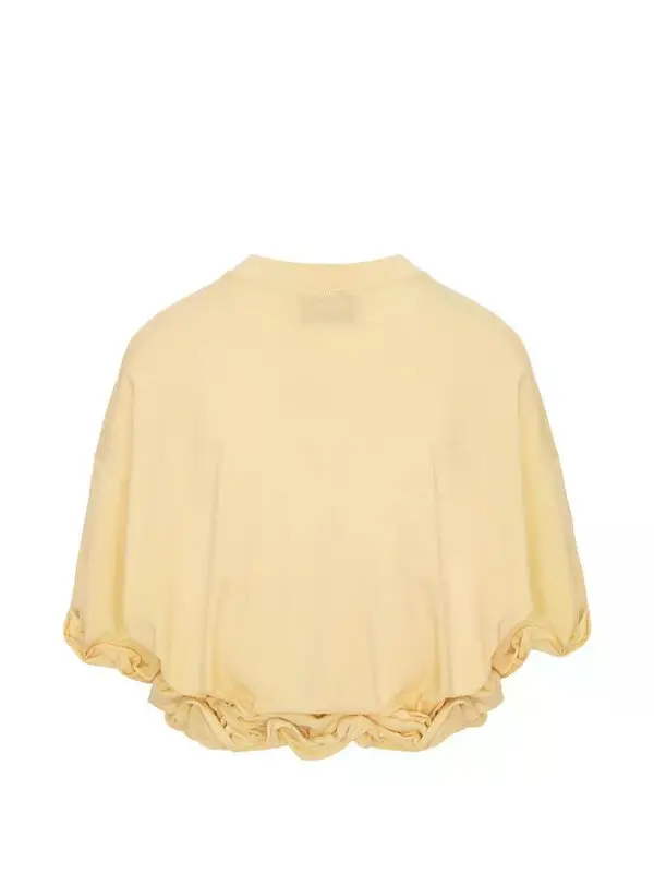 SEEN USERS Twombly Bloom Ruffled T-shirt