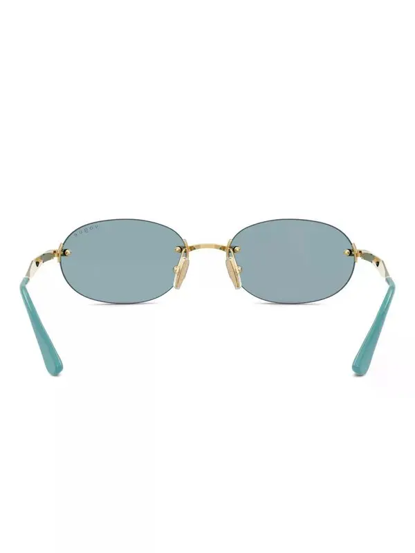 VOGUE EYEWEAR Oval Frame Sunglasses