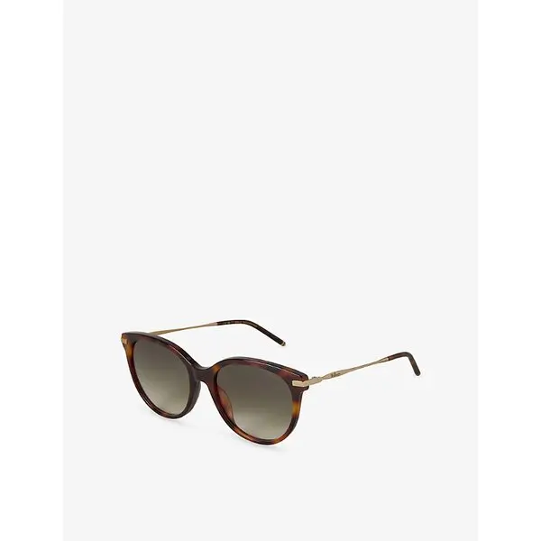 Mulberry Megan Bio-acetate Sunglasses - Tortoiseshell