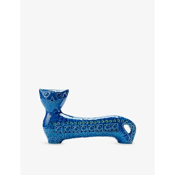 BITOSSI HOME Figura Di Gatto Lungo Ceramic Sculpture Figurine