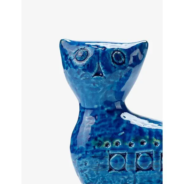 BITOSSI HOME Figura Di Gatto Lungo Ceramic Sculpture Figurine