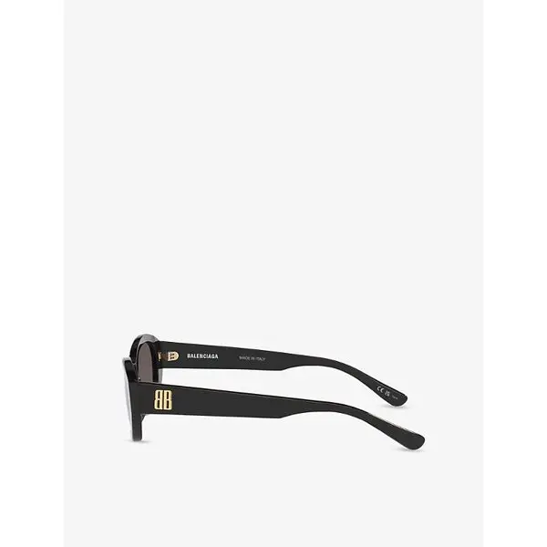 Balenciaga 6e000496 Oval-frame Acetate Sunglasses