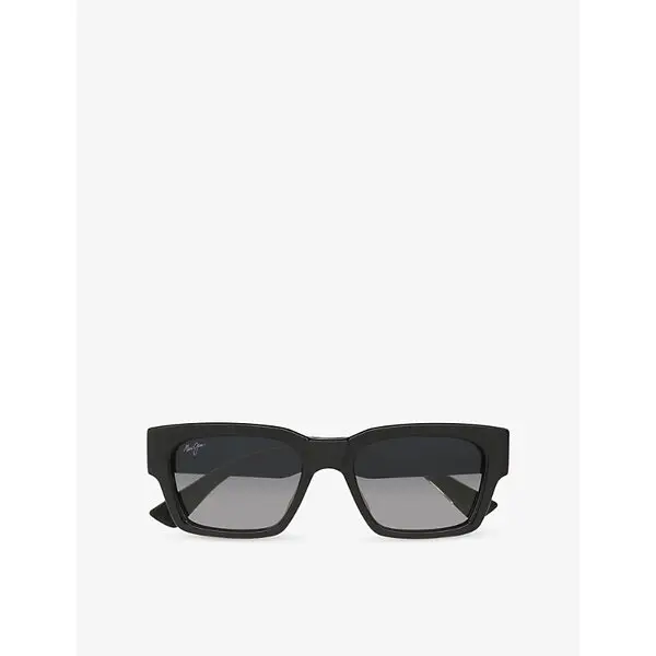 Maui Jim Mj0642s Rectangle Nylon Sunglasses