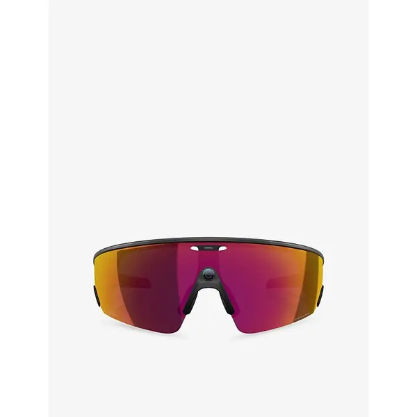Oakley Ow8001 Rectangle Meta Ai Acetate Sunglasses - Black