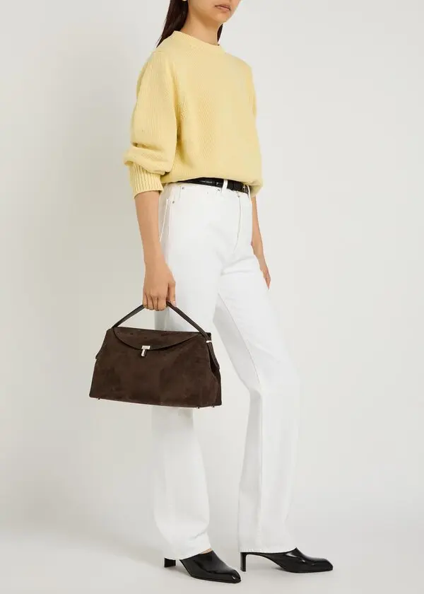 TOTEME Knitted Cotton-blend Jumper