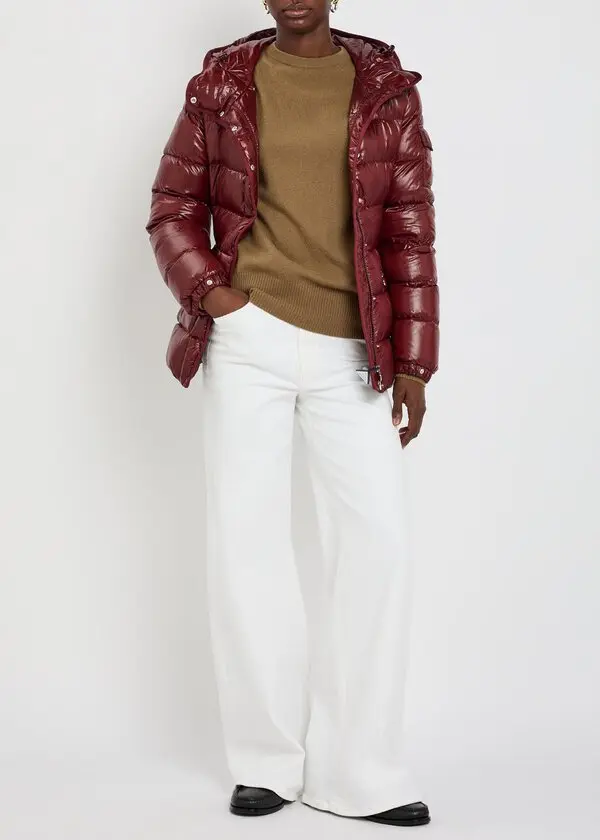 Moncler Barante Hooded Padded Nylon Jacket