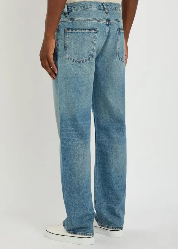 FRAME Relaxed Straight-leg Jeans