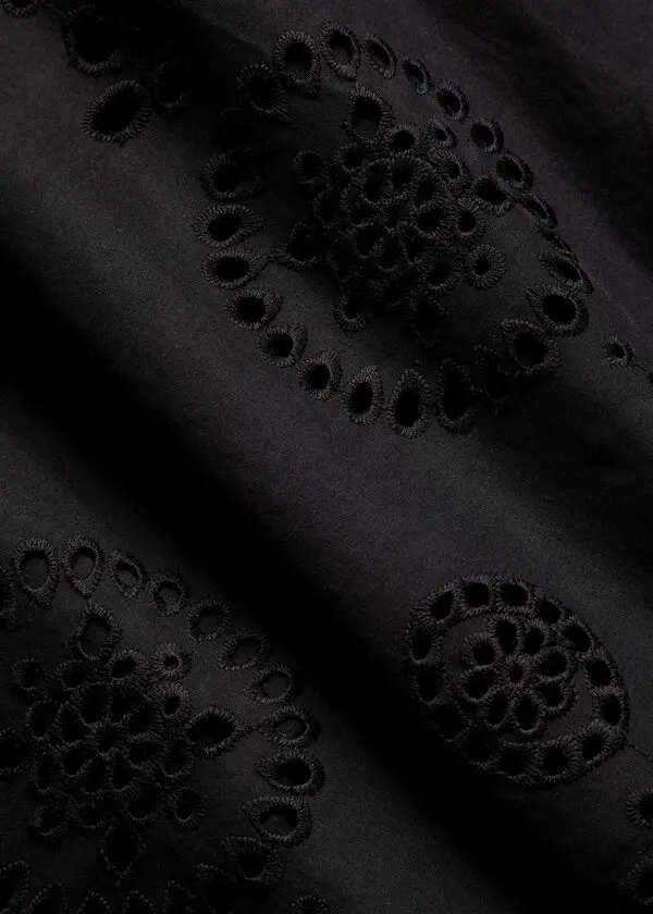 Matteau Broderie Anglaise Cotton Midi Dress
