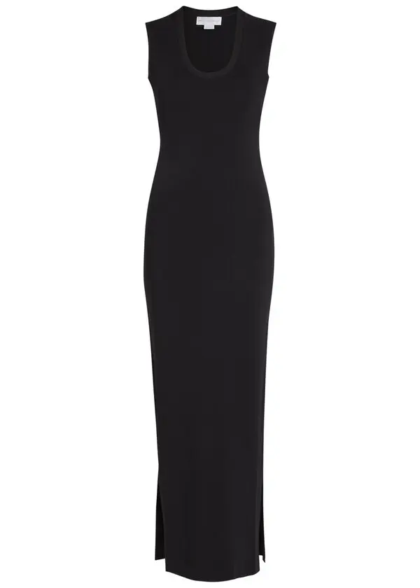 Stella McCartney Close-knit Maxi Dress - Black