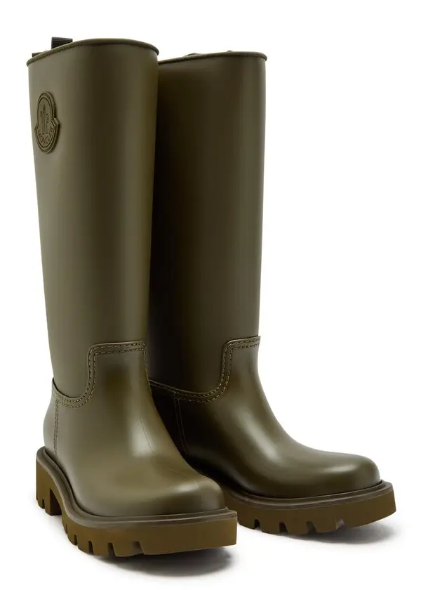 Moncler Kickstream High Rubber Wellington Boots