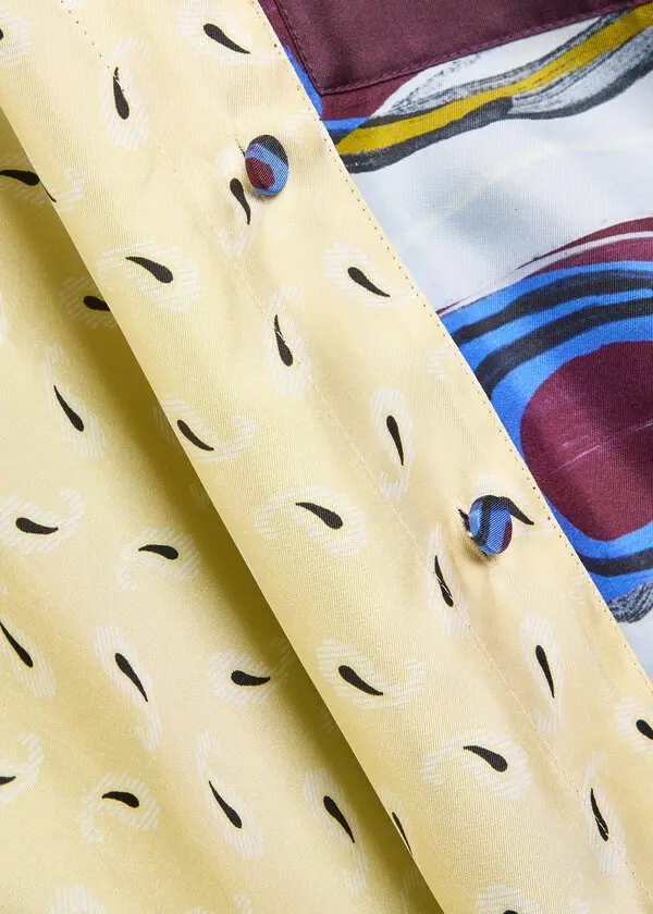 OTZIO Cecilia Printed Silk Shirt