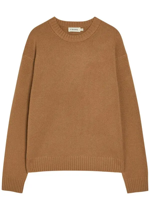 FRAME Cashmere Jumper - Camel