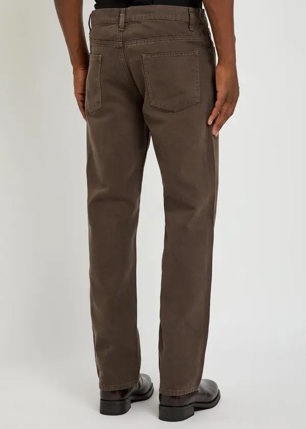 FRAME Relaxed Straight-leg Jeans