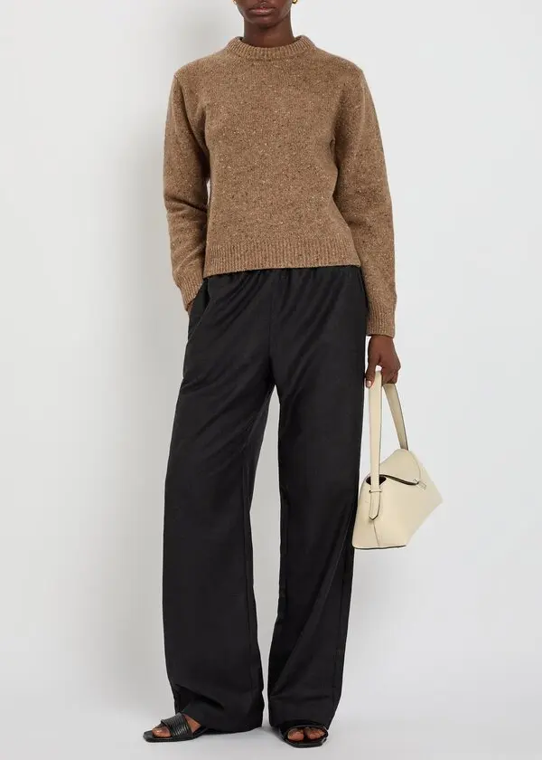 RÓHE Relaxed Straight-leg Wool Trousers
