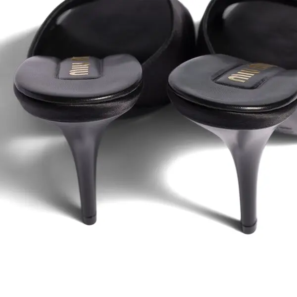 Miu Miu Satin Sandals