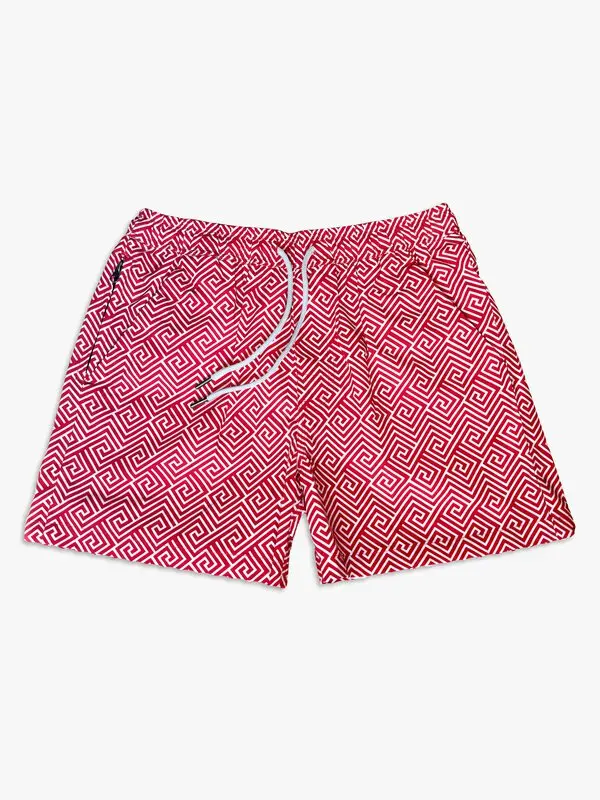 BDXY STUDIO The Frame" Swimshorts - Red