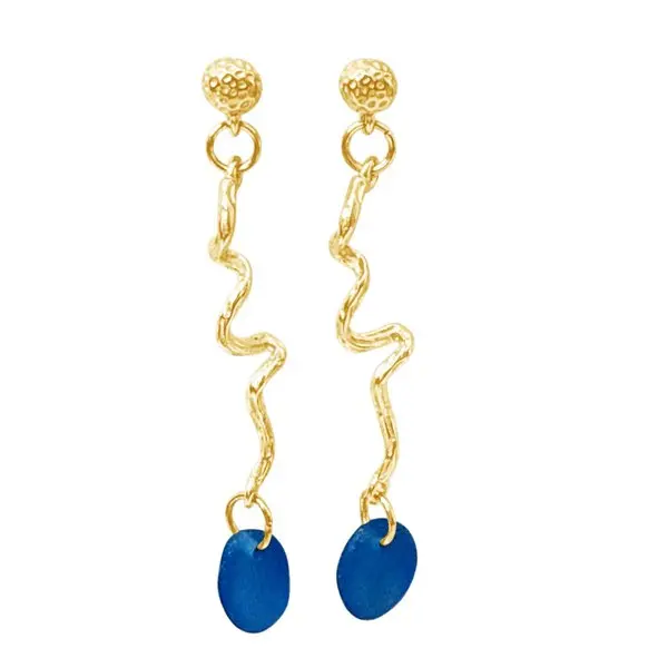 GLASSTYK Havswirl Earrings