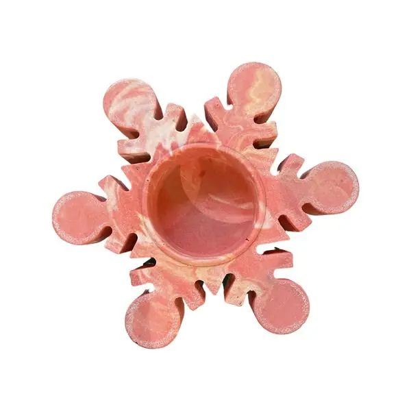 BY SHAX Large Snowflake Tealight Holder