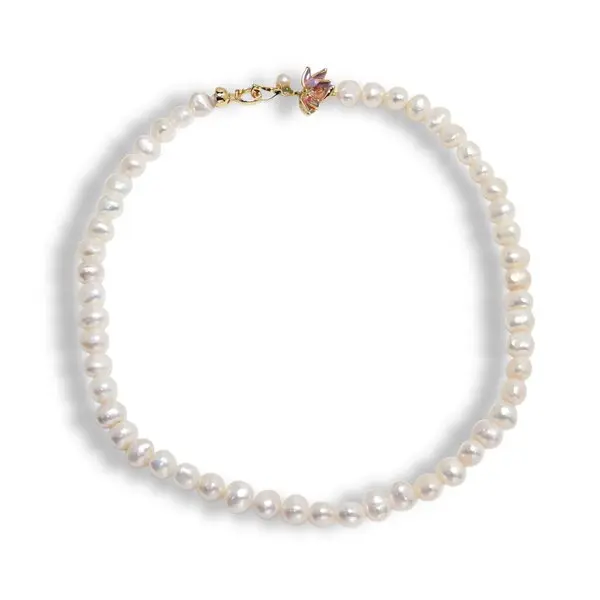 NINEMOO Iris Aurora Pearl Necklace