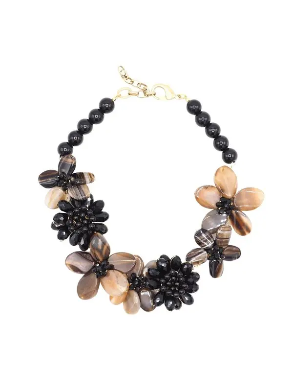 SITA NEVADO Black / Brown Prado Al Sol Necklace - Black/brown