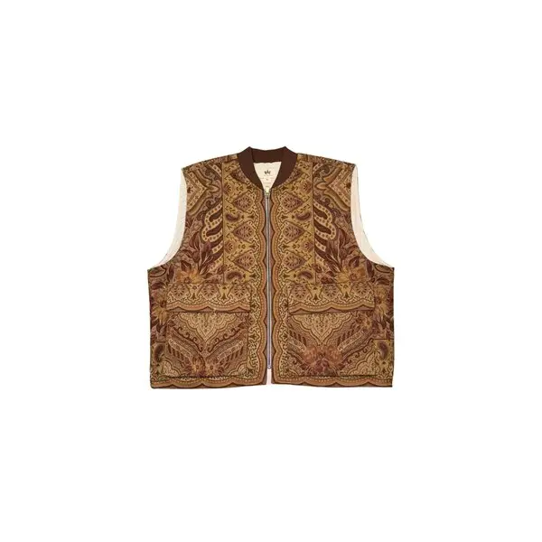 COLLECTED XX Gold / Brown Taj Utility Vest - Gold/brown
