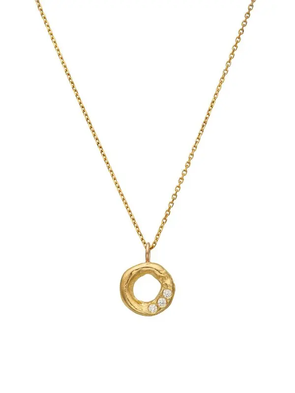 EVA REMENYI Aura Diamond Necklace 14k - Gold