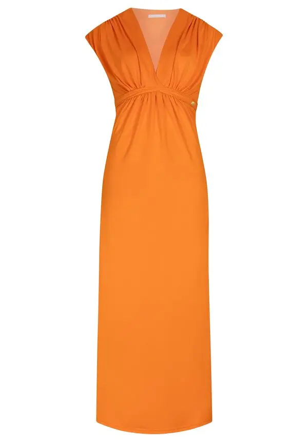 CHIC BY LIRETTE Kimono Dress Natural - Orange