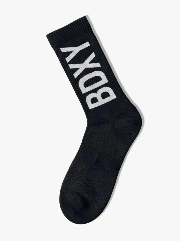 BDXY STUDIO The Runner" Socks - Black