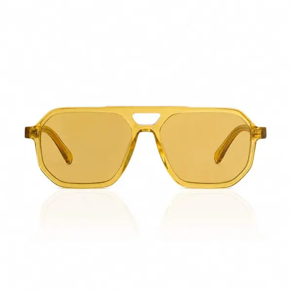 FAOS CONCEPT Kythnos In Golden Crystal With Saffron Lenses - Yellow