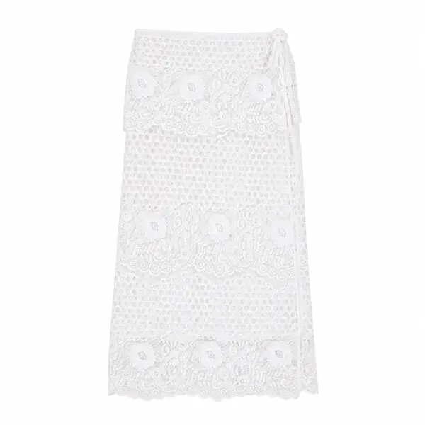 MUCHE & MUCHETTE Banko Skirt Cover Up - White
