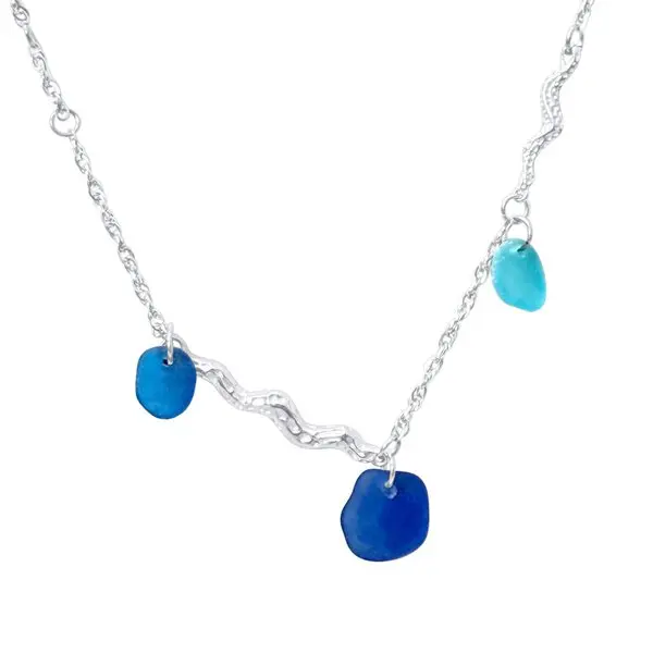 GLASSTYK Havbølge Anklet