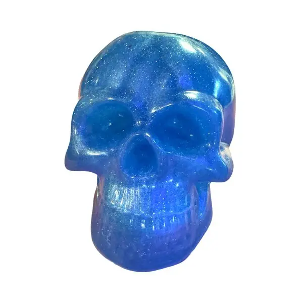 BY SHAX Spooky Sparkly Skull