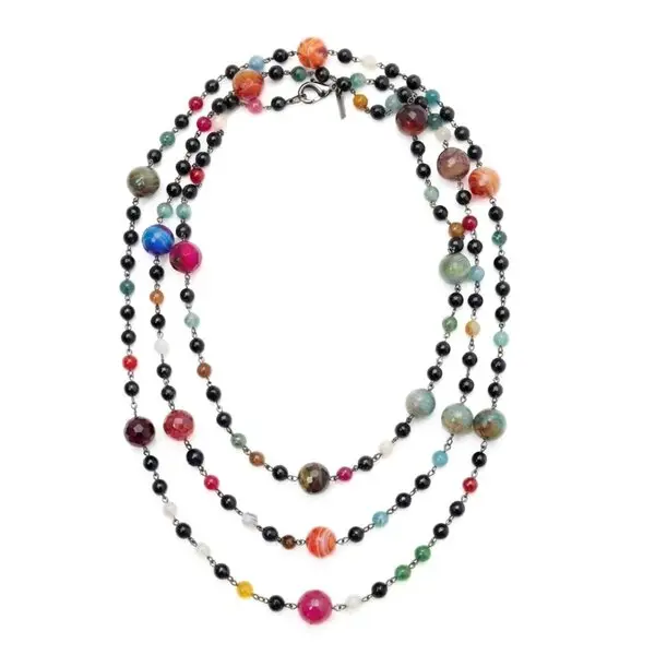 JAREDJAMIN Caelum Cosmic Convertible Strand - Black/orange